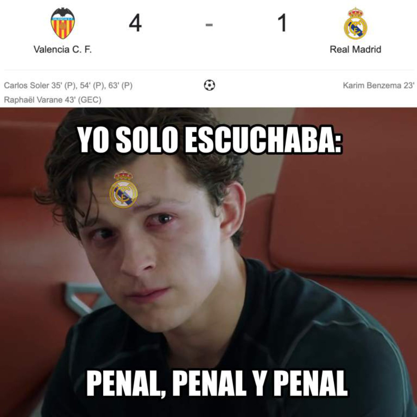 Madrid Valencia Memes