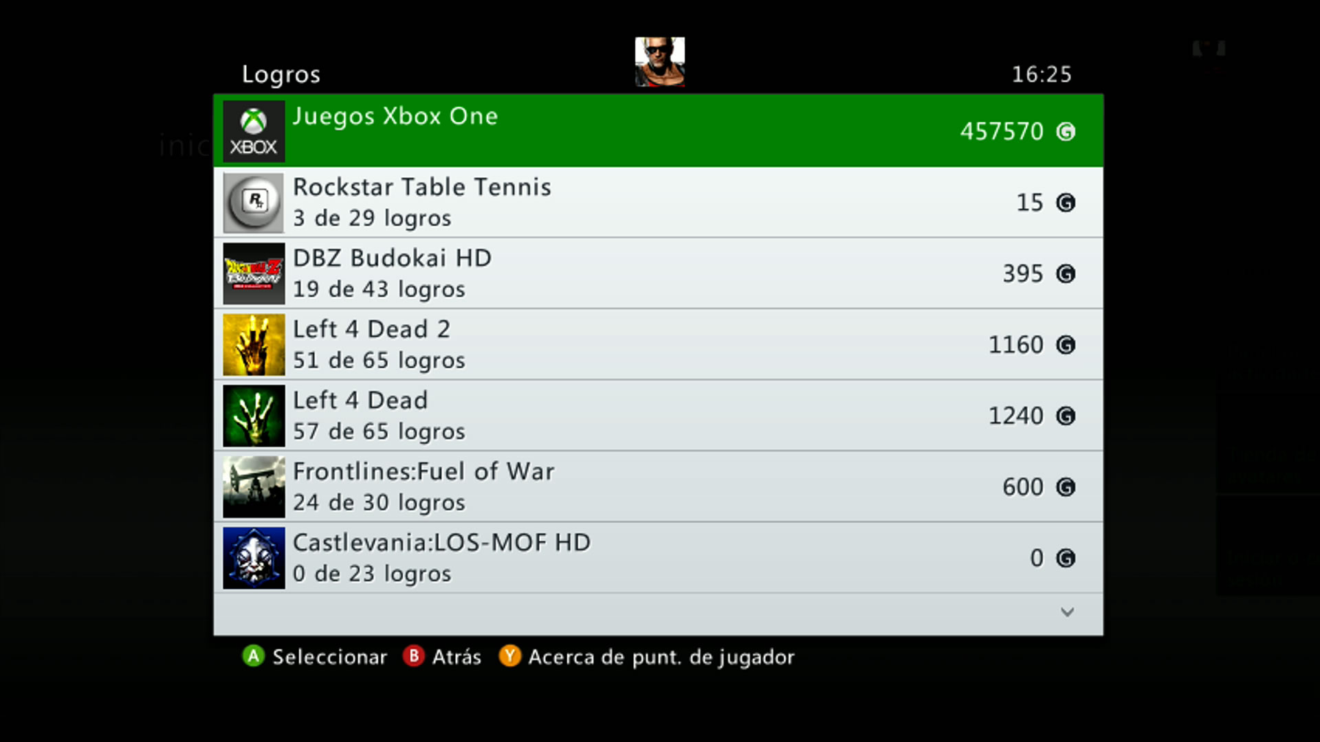 Fondo De Pantalla De Logros De Xbox One