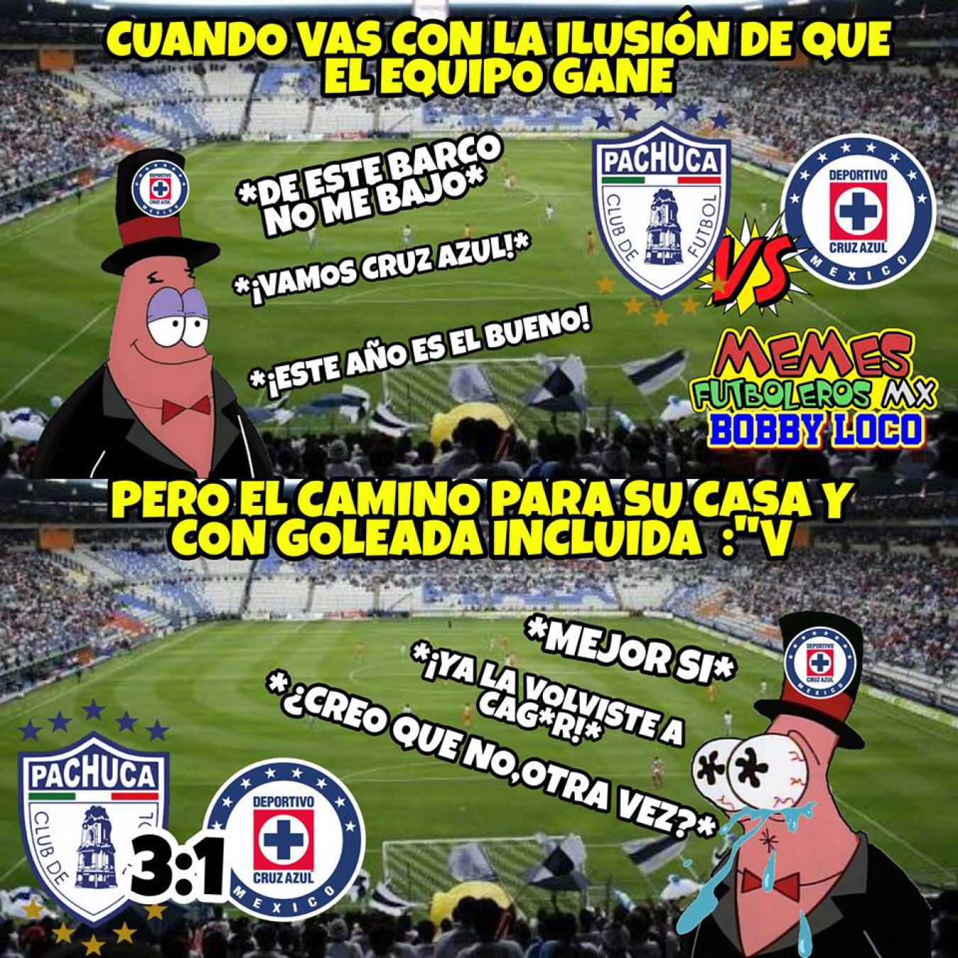 Memes Pachuca Cruz Azul Memes De Pachuca Vs Cruzazul | TikTok