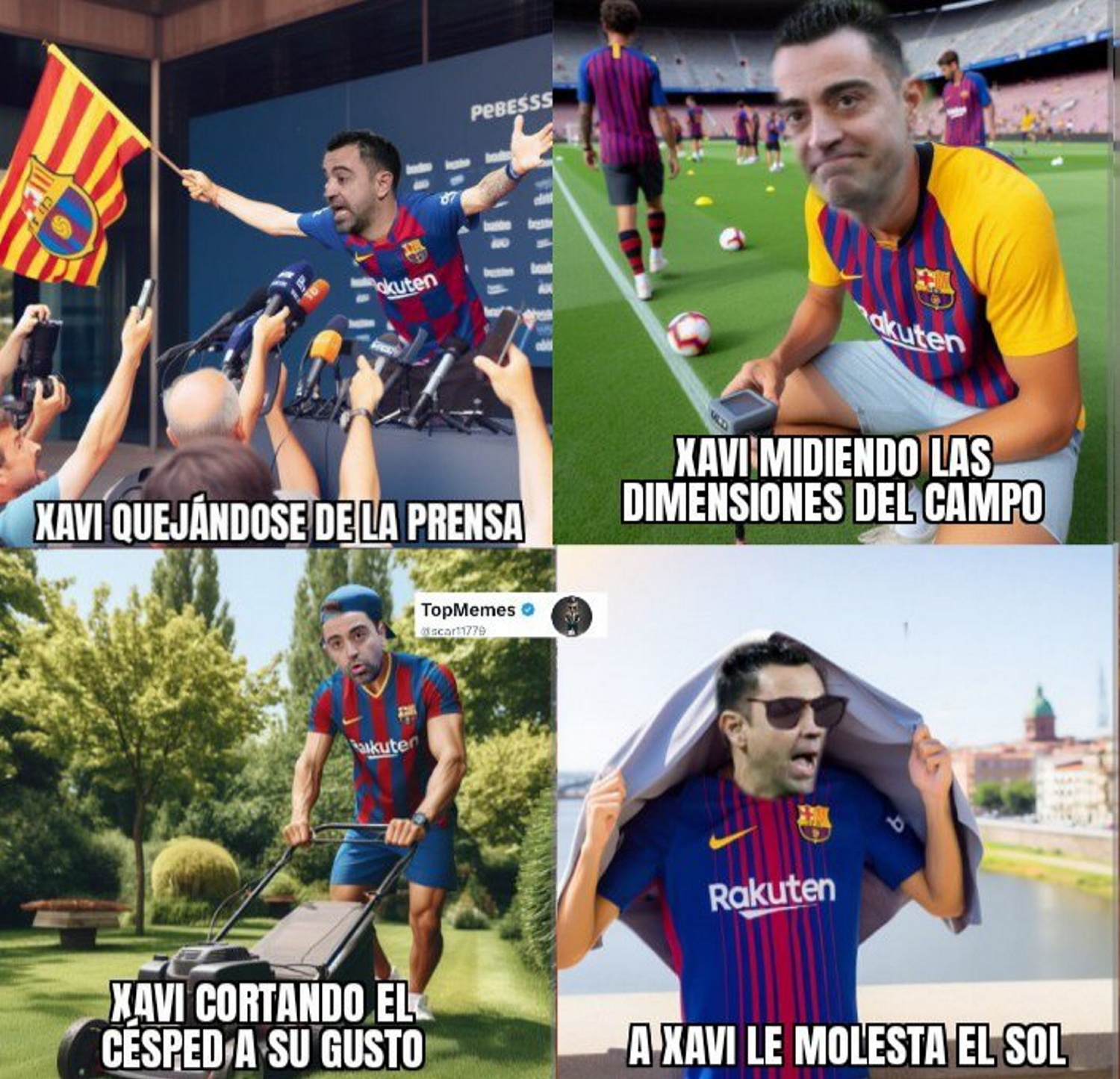 Memes De Xavi Memedeportes On X: "Xavi Recurre A Uno De Sus Clásicos