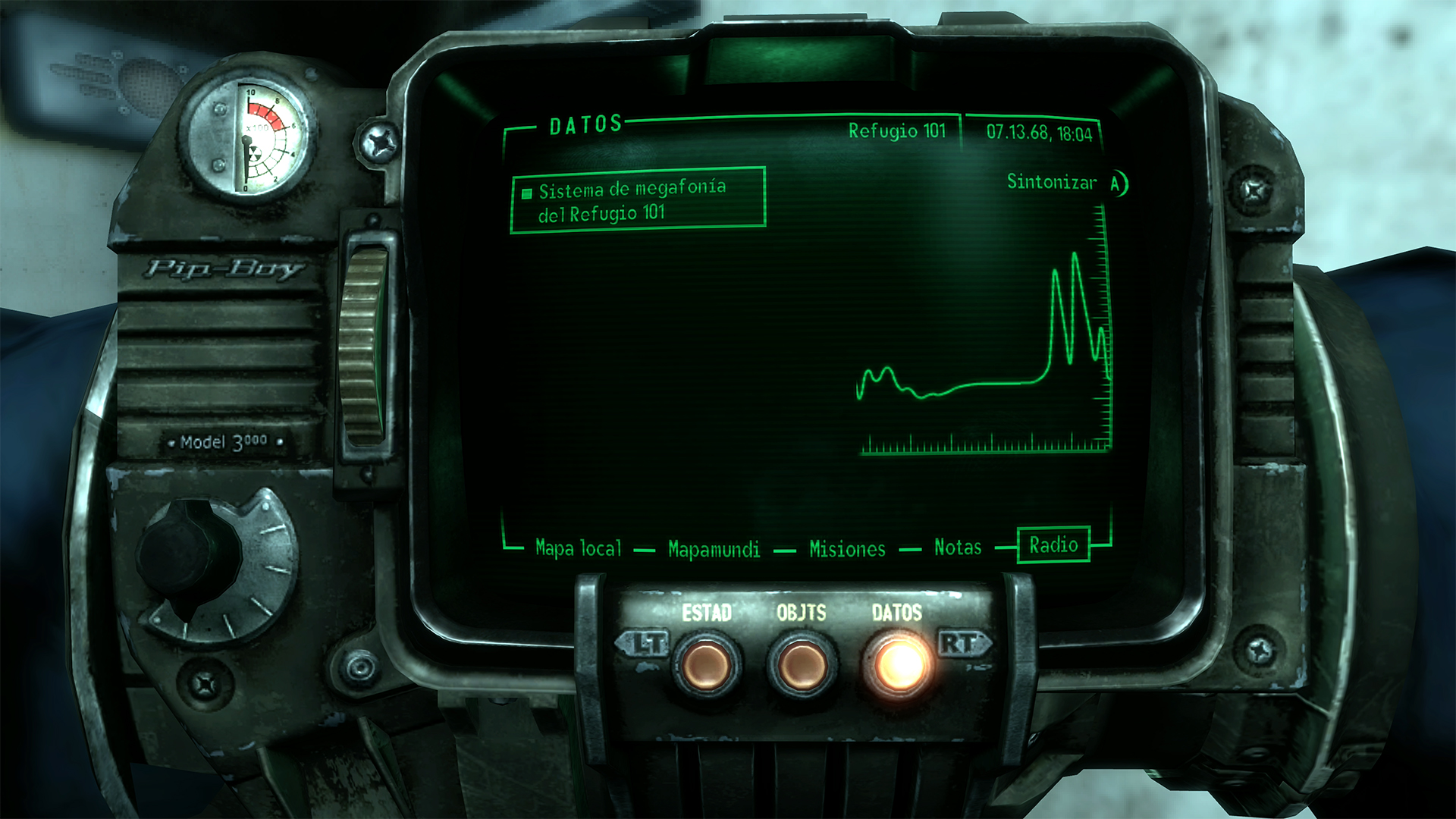 Descripción Del Vídeo Pip Boy This Faithful Replica Of The Pip Boy