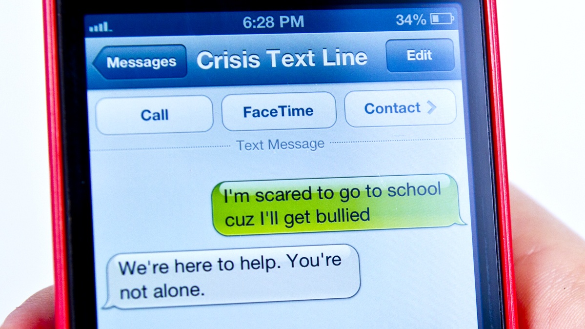 Bullying Cell Phone Text Screen