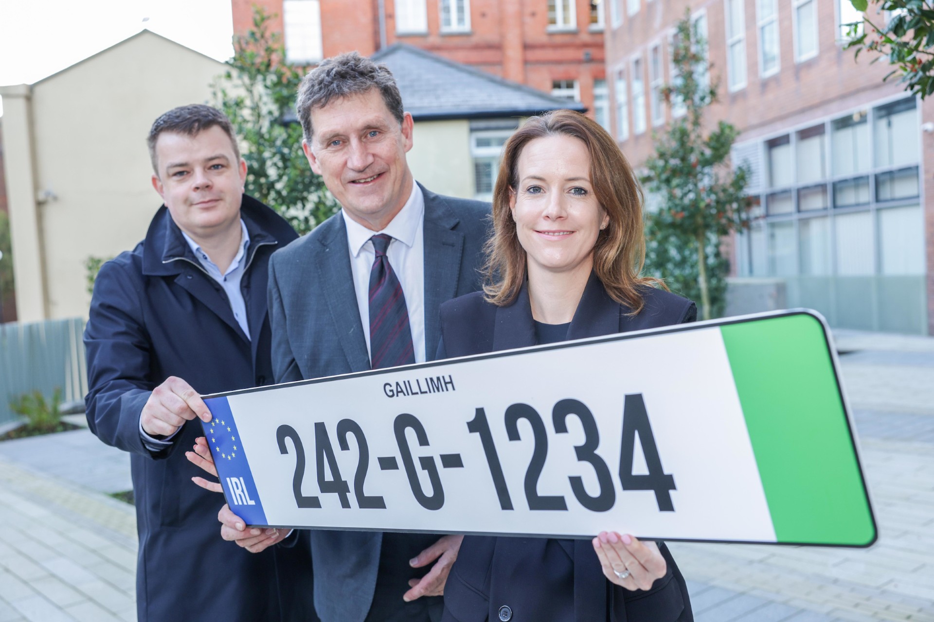 Green Car Plates