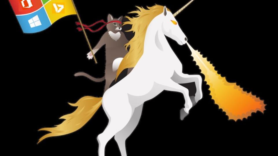 Ninja Cat Microsoft Sticker