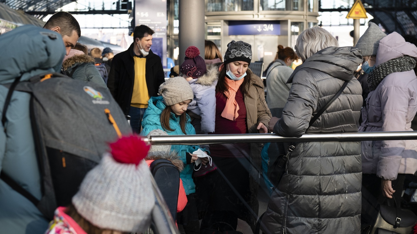 Suspicious People In A Crowd