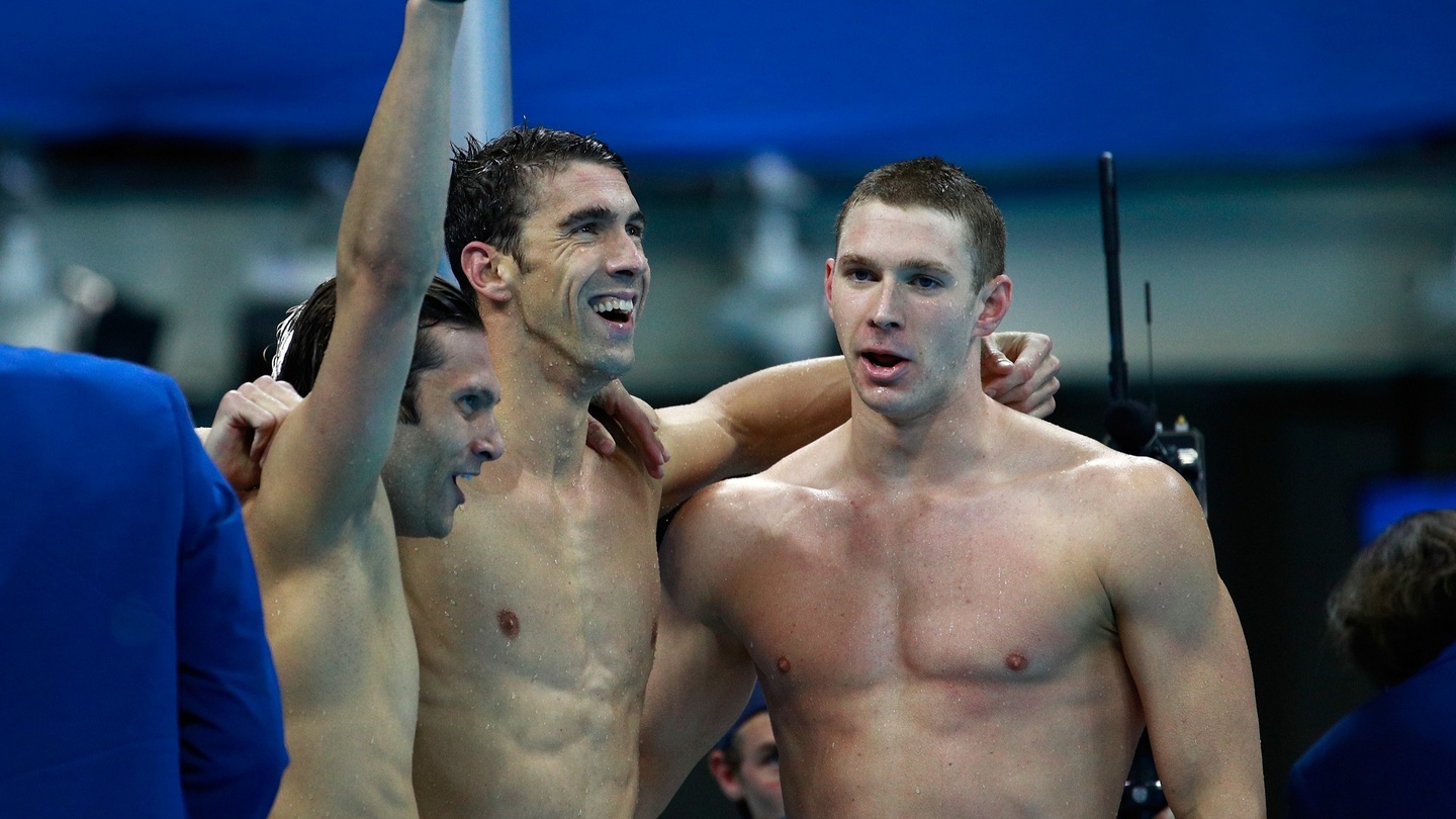 Michael Phelps As Cruth Michael Phelps Wins By A Nose | Michael