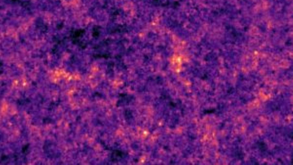 Dark Matter Map Of The Universe