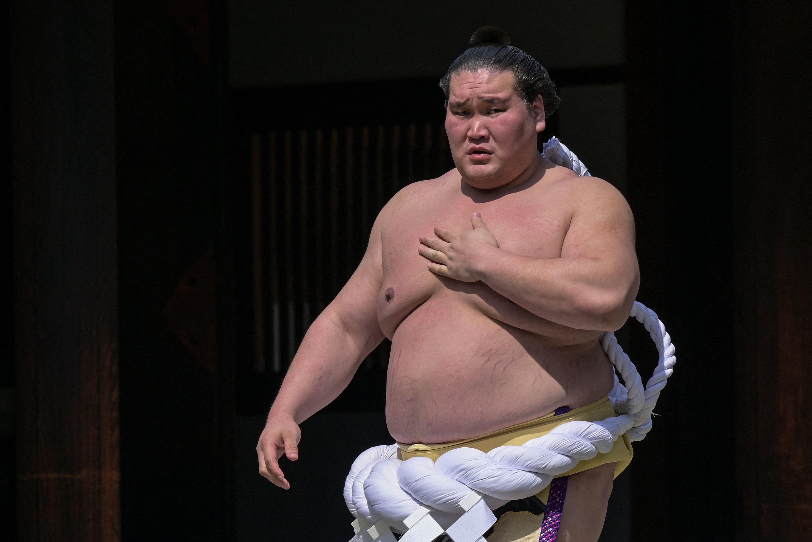 Le Lutteur De Sumo Le Plus Gros Du Monde