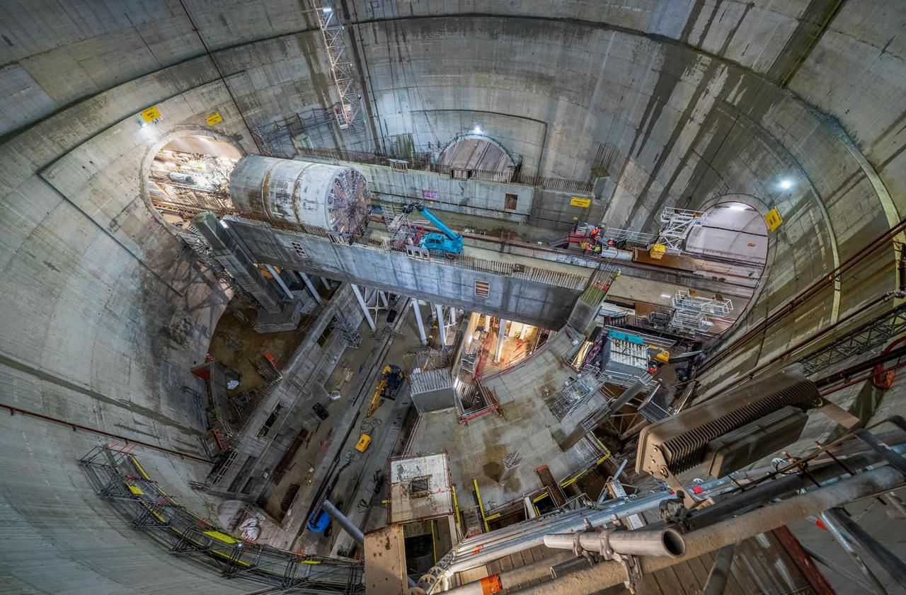 Penchez-vous sur le chantier le plus spectaculaire du Grand Paris ...