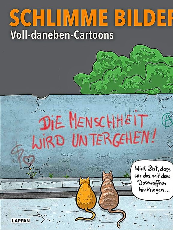 Vreemde Cartoongezichten Netter Rahmen/Grenze Mit Entzückendem