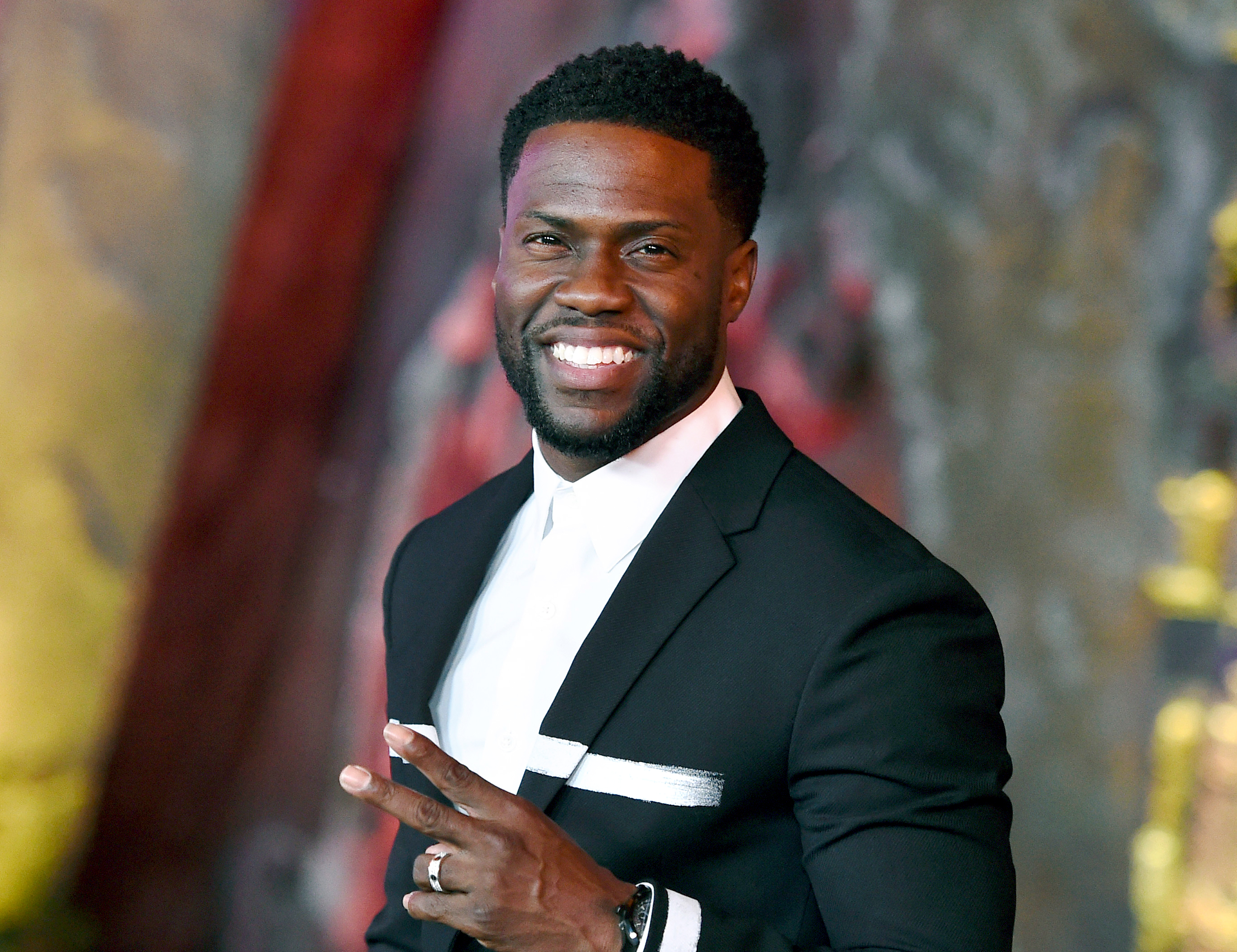 Kevin Hart, Frau Und Kinder 2024 Kevin Hart Nimmt Comedy Preis Mit