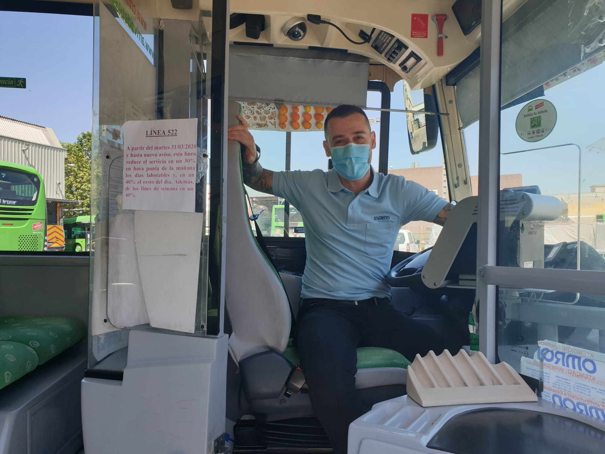 La experiencia personal de un conductor de autobús: “Ojalá cuando ...