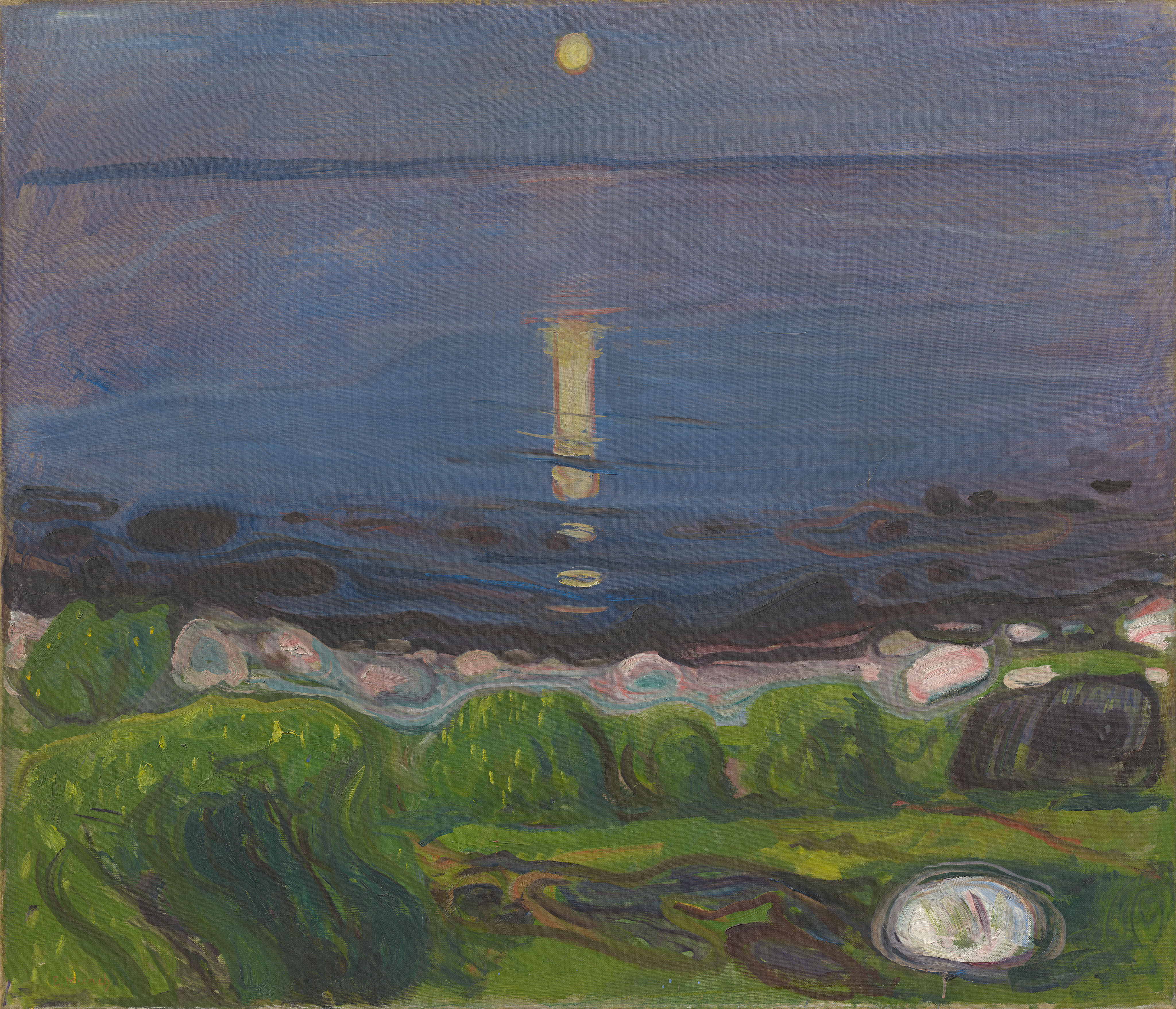 Ansiedad De Edvard Munch Anxiety, 1894 By Edvard Munch
