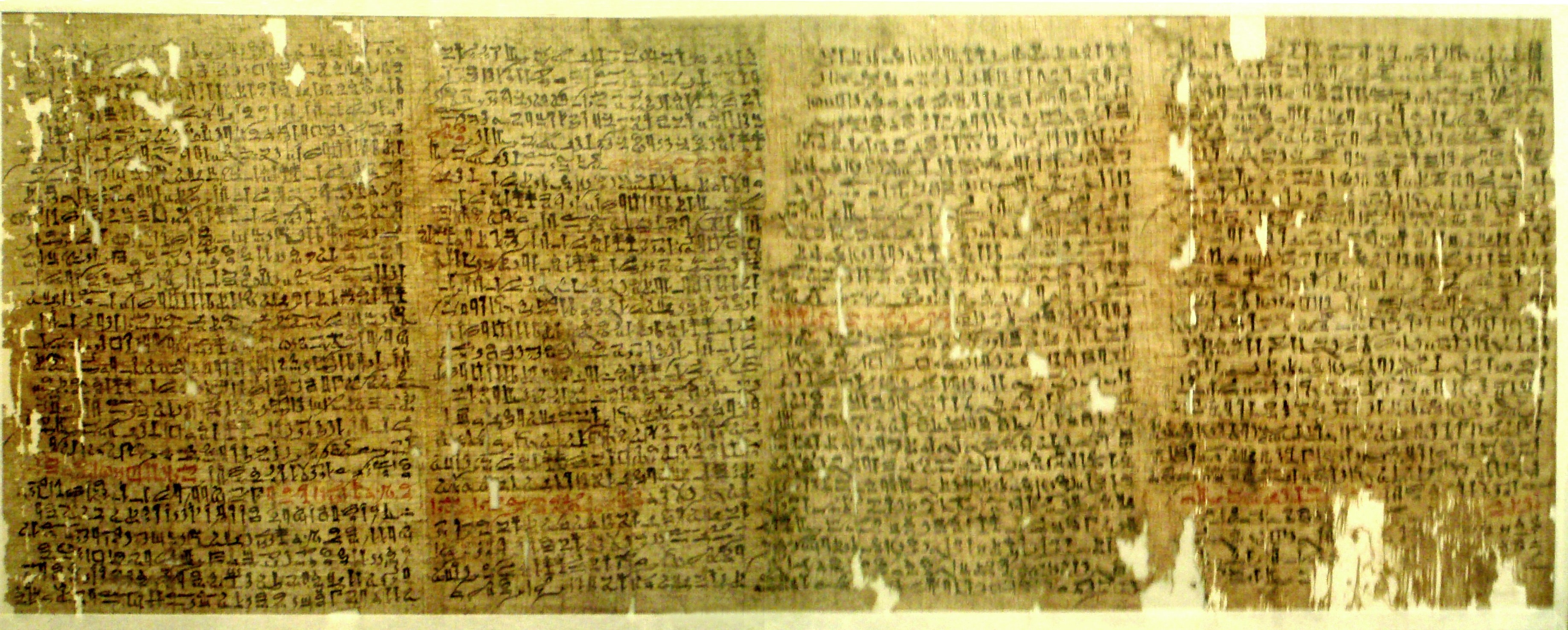Intercambio De Papiro Y Recreación Del Papiro P52