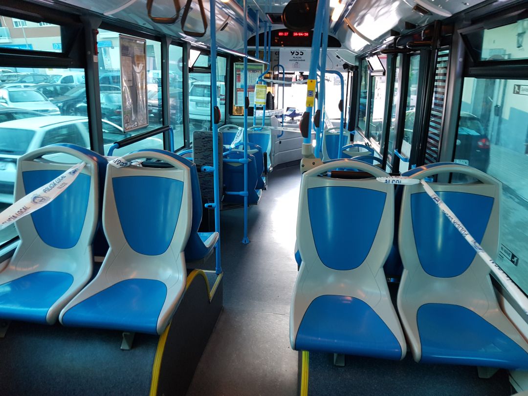 Autobús Urbano Por Dentro FRV Y Vectalia Se Alían Para Un Transporte