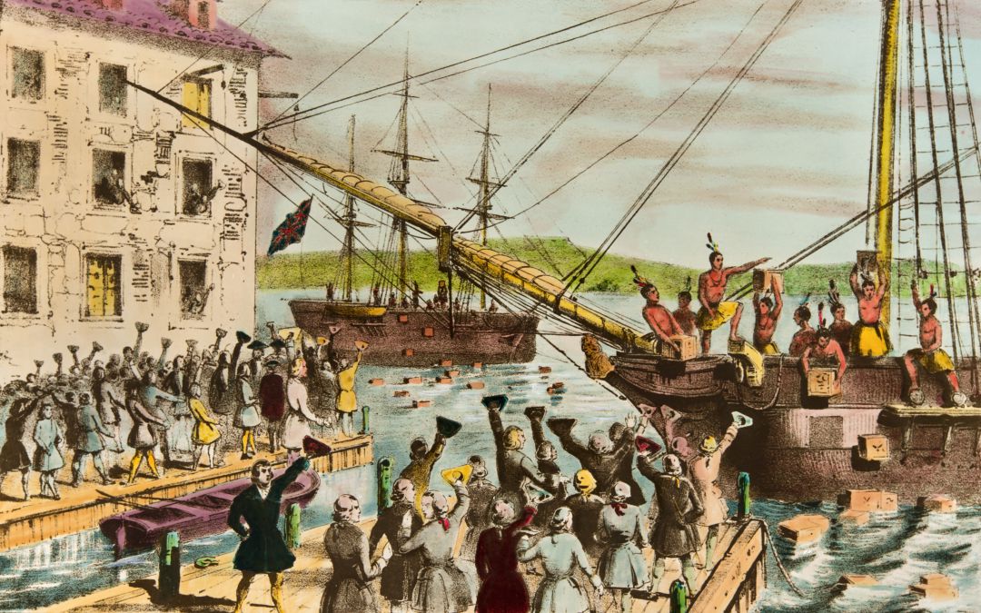 Hoja De Trabajo Sobre La Fiesta Del Té De Boston