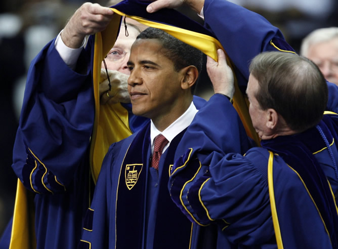 Graduación De Obama En Harvard