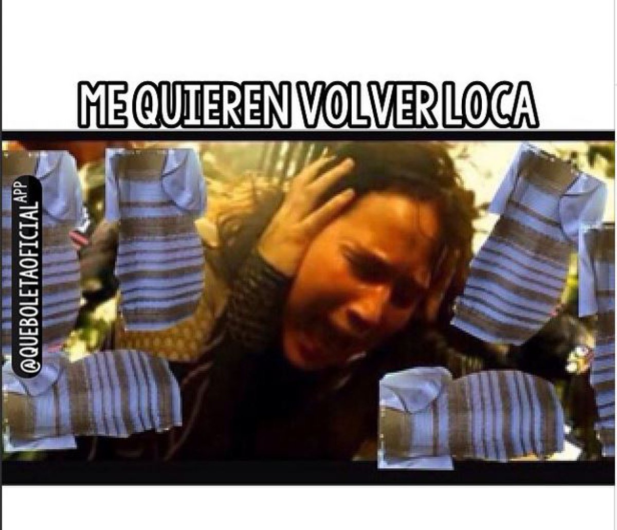 Vestido Azul Blanco Memes Los 'memes' Más Divertidos Del Vestido Azul