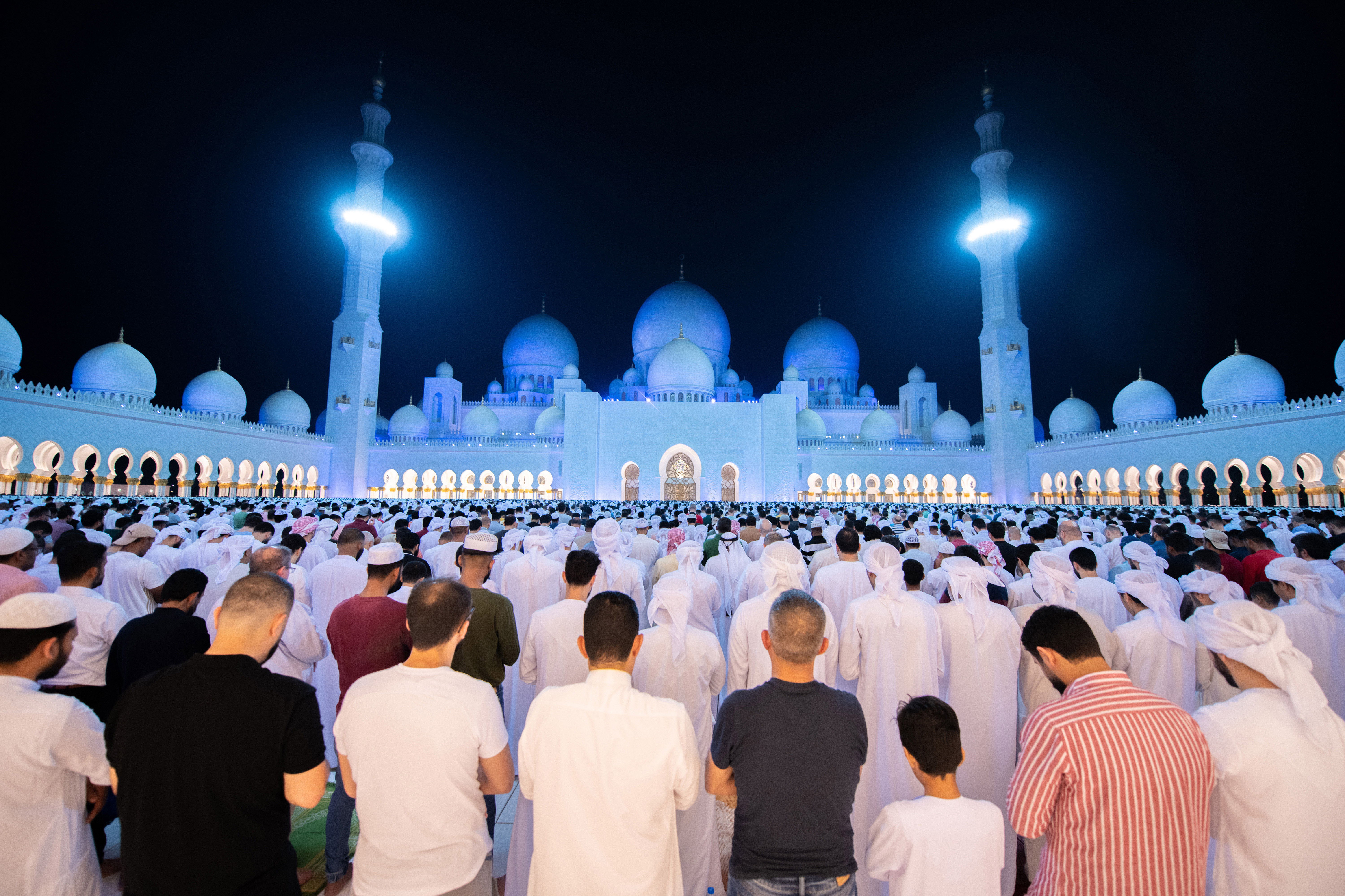 Mosque Inside Prayer