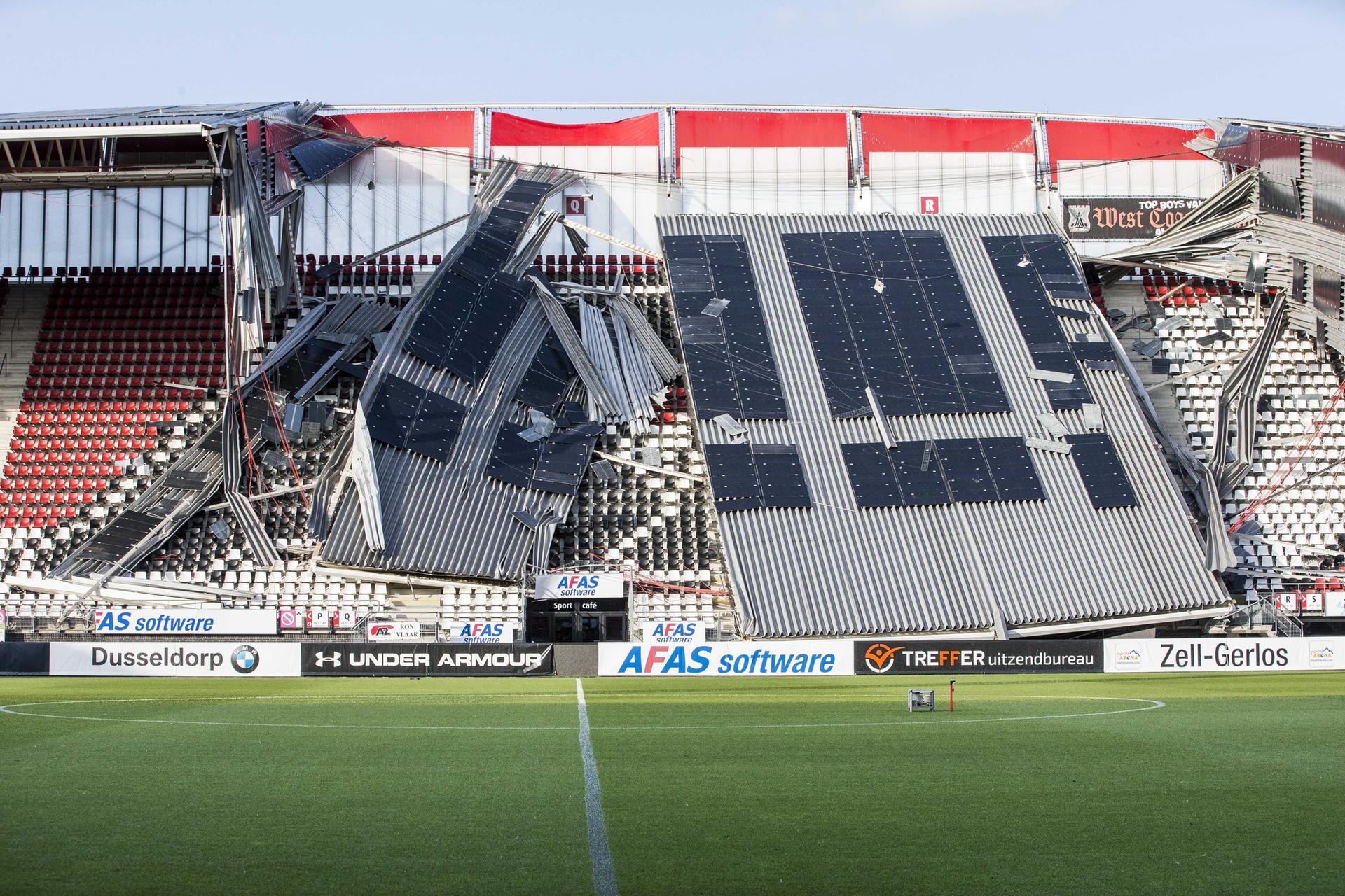 Soccer Stadium Collapse