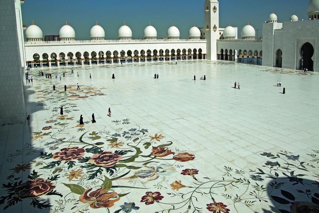 Sheikh Zayed Mosque Aerial View