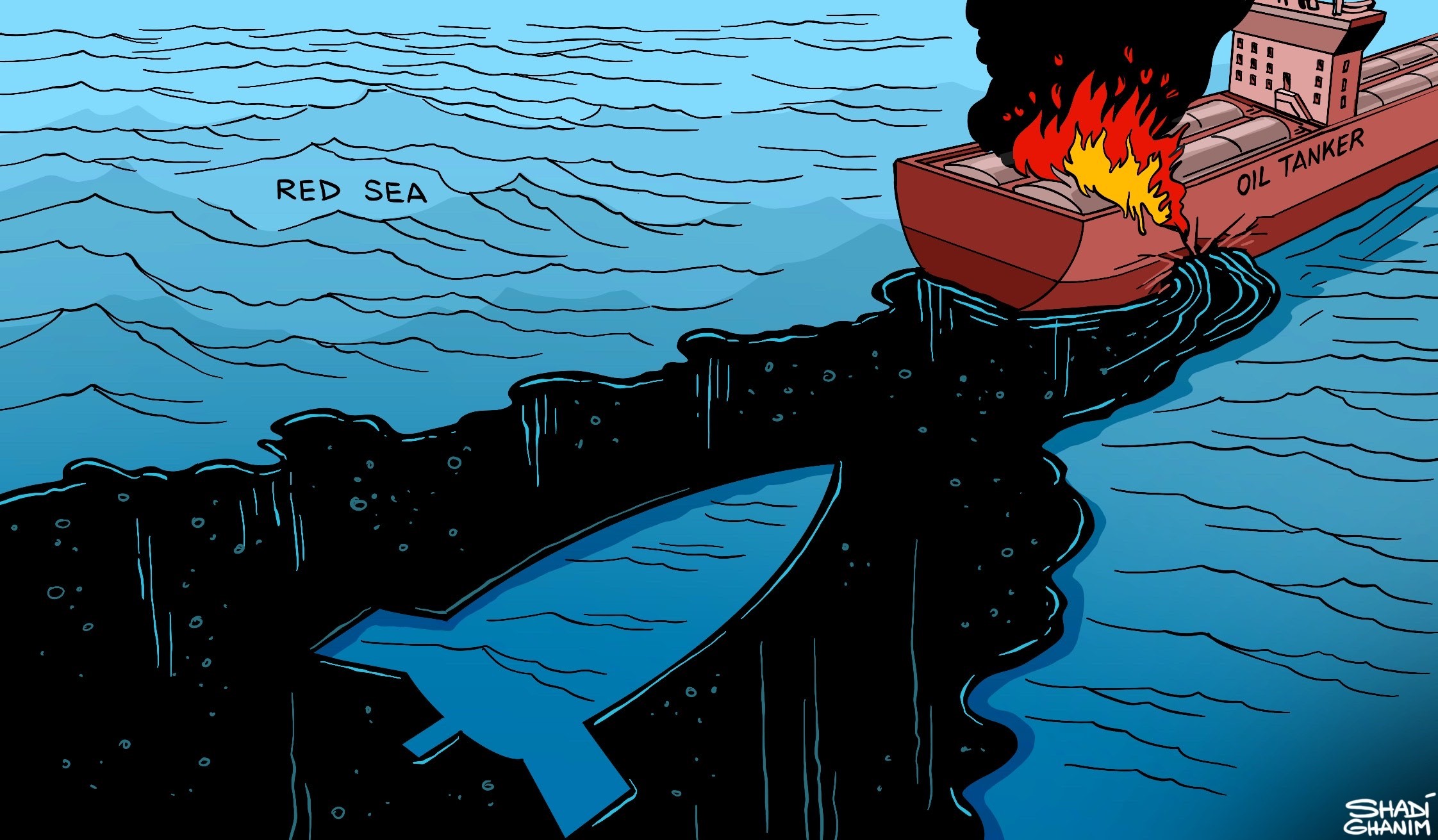 Rats Jumping Ship Cartoon