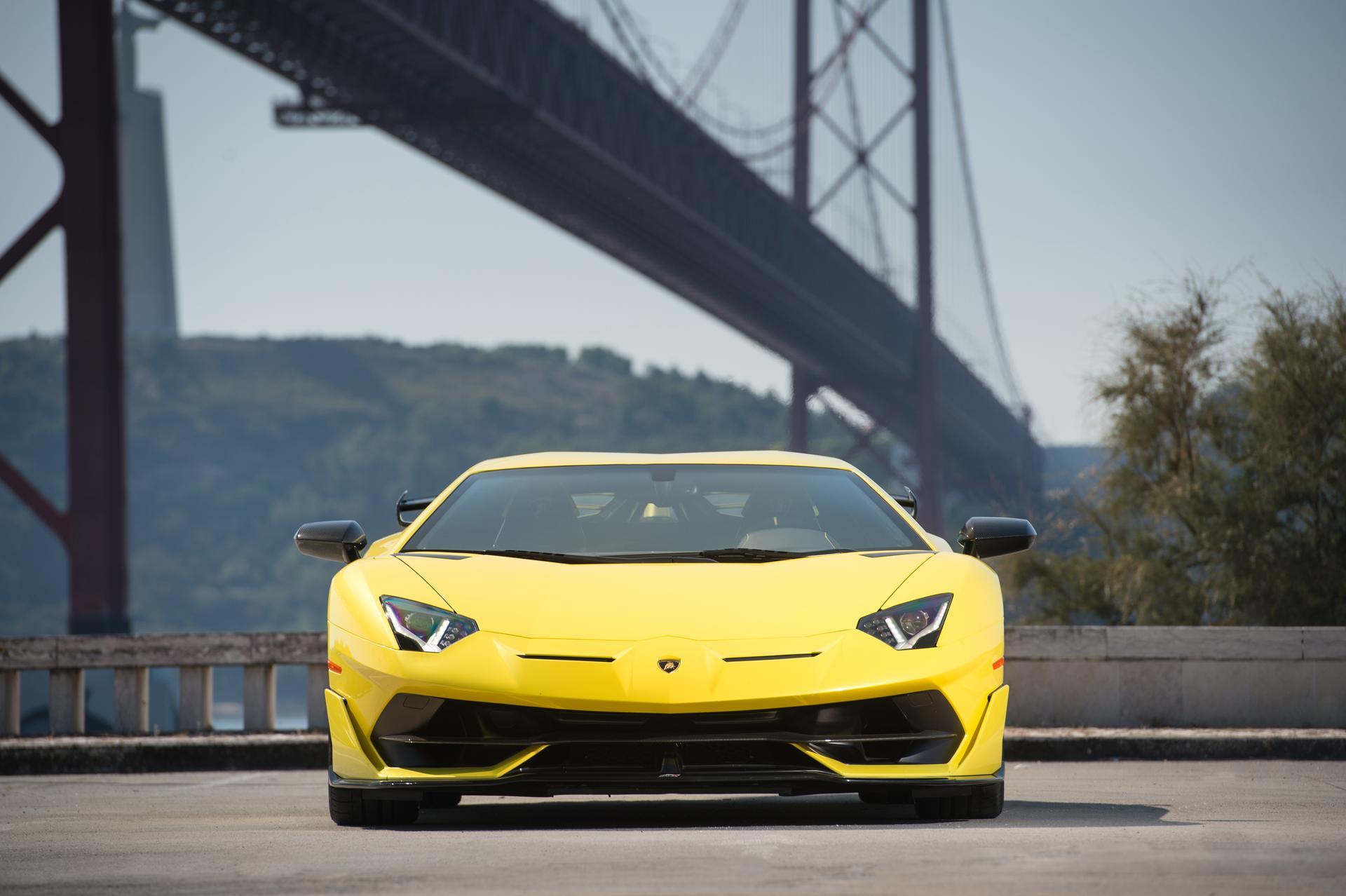Lamborghini Aventador Front View