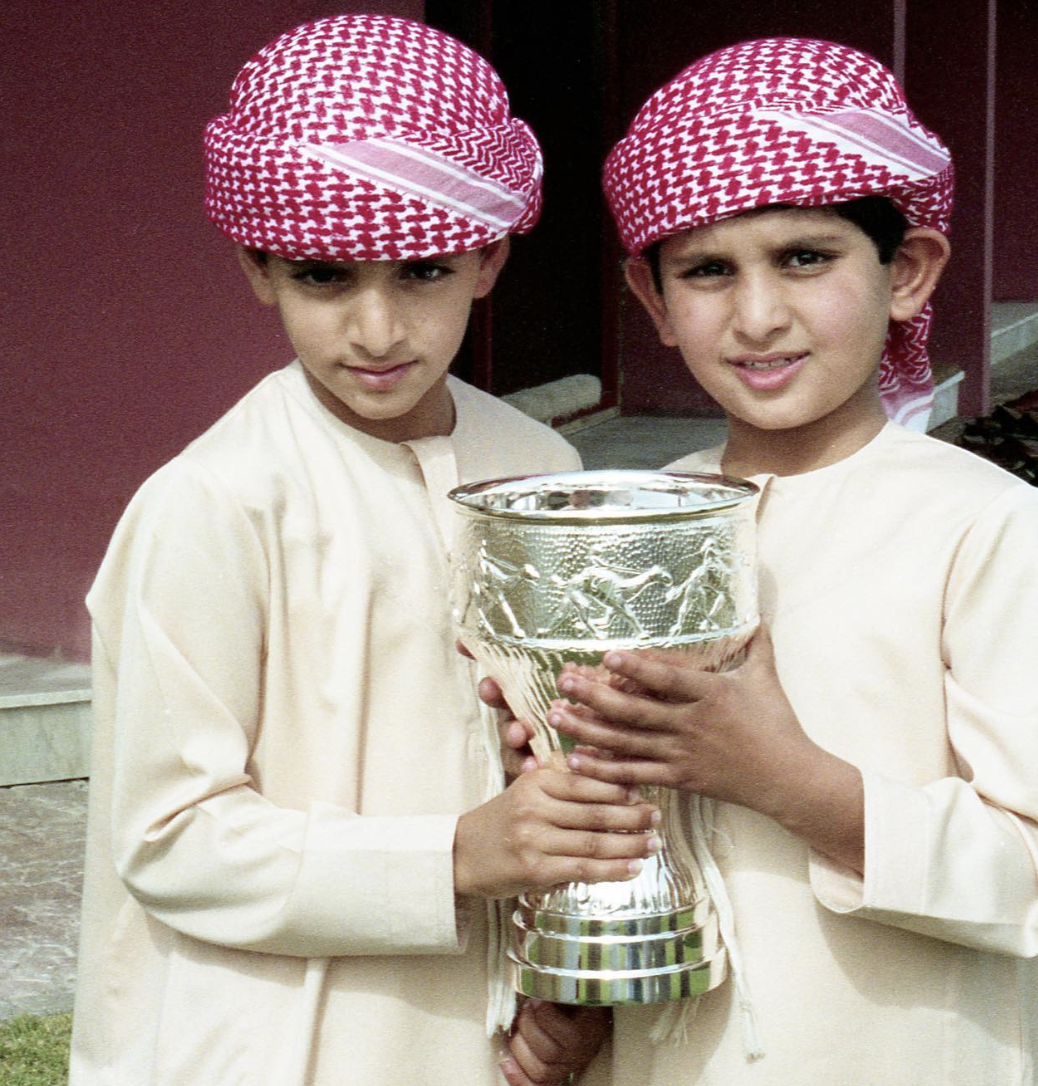 Sheikh Hamdan Childhood