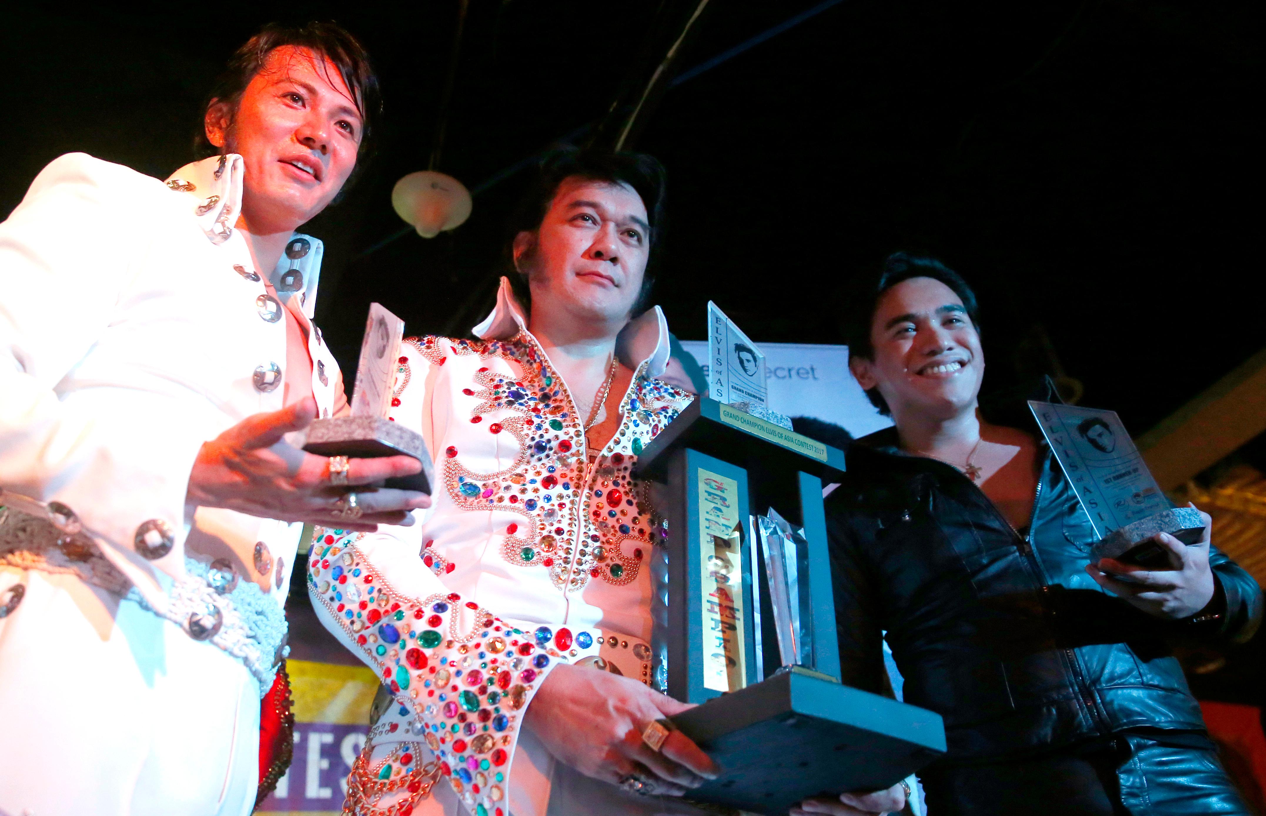 Elvis Singing Contest At