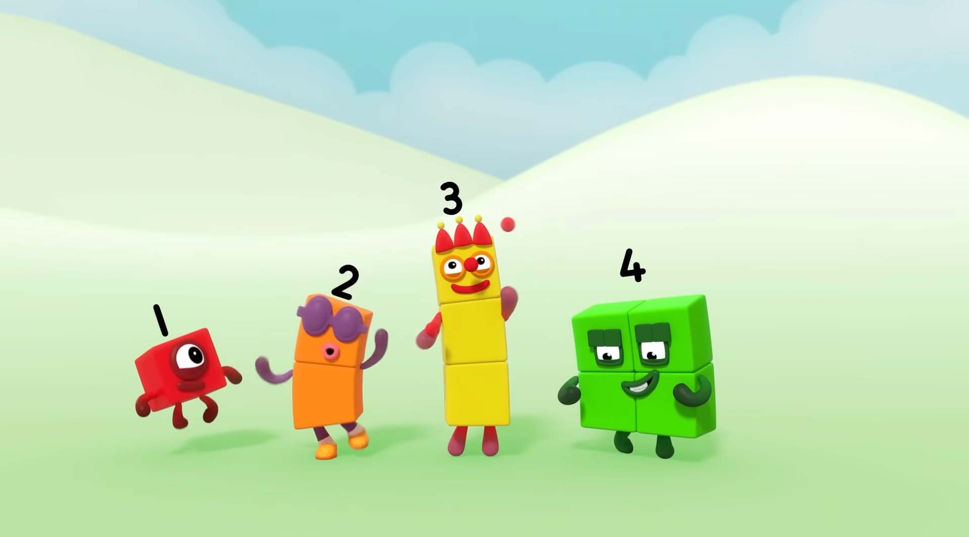 Numberblocks Times Ten Alphablocks Band Youtube