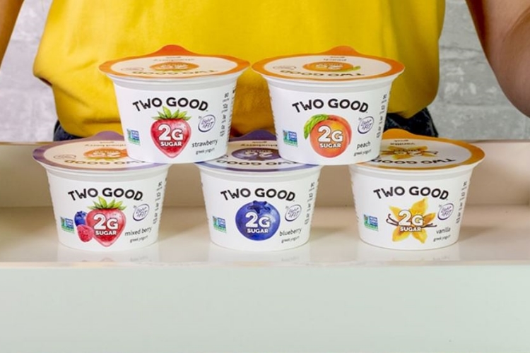 2 Good Yogurt Two Good, Less Sugar, Yogurt Cultured Mixed Berry